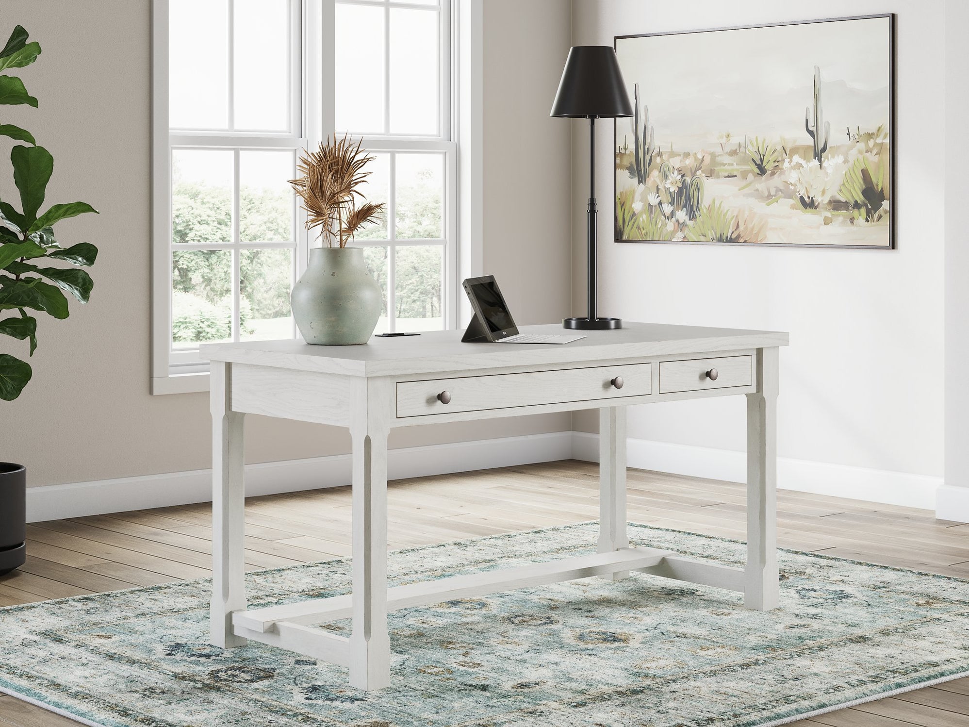 Robbinsdale L-Shaped Home Office Desk — Alabama Furniture Market